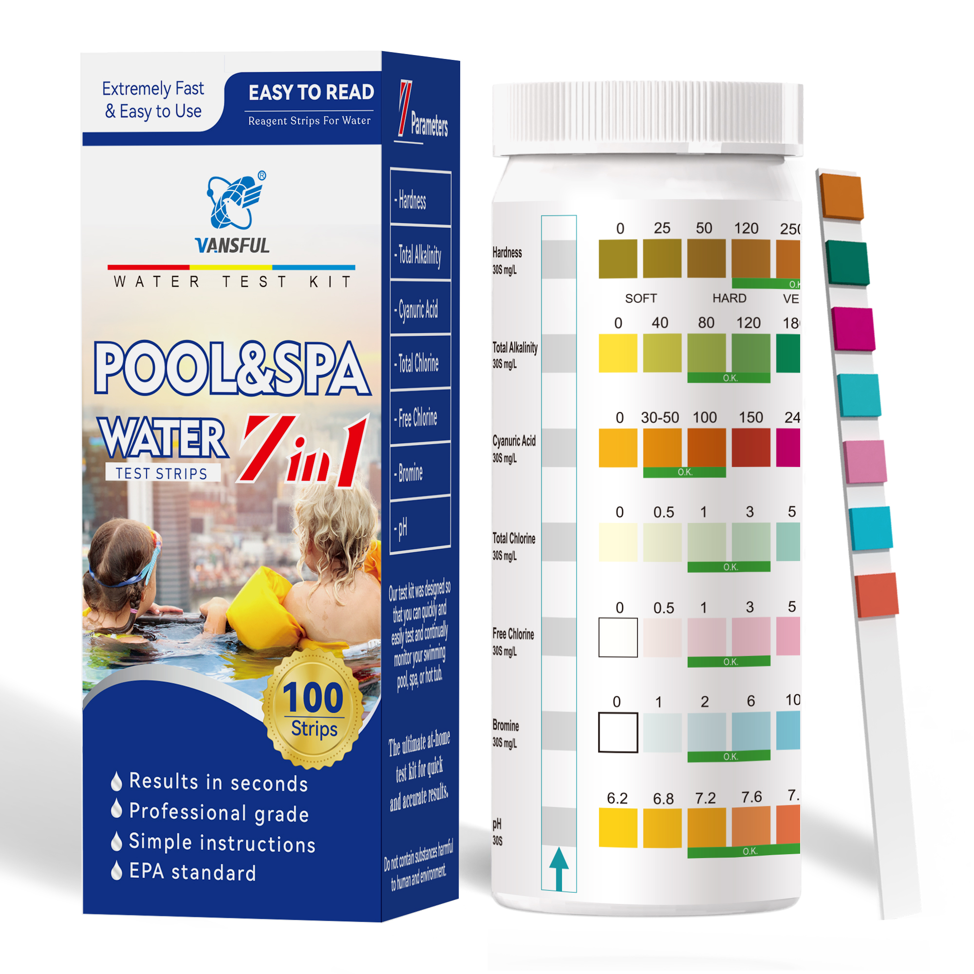 swimming pool water test kit - ChangChun WanCheng Bio-electron Co.,Ltd.