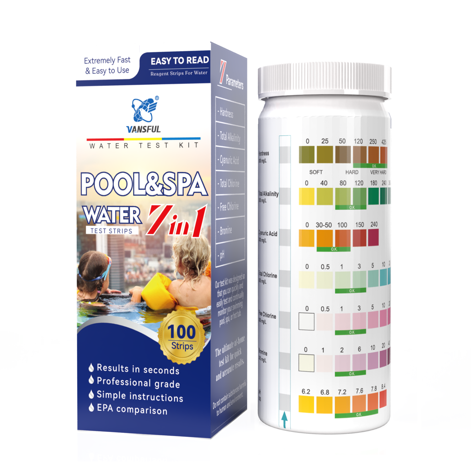 swimming pool water test kit - ChangChun WanCheng Bio-electron Co.,Ltd.